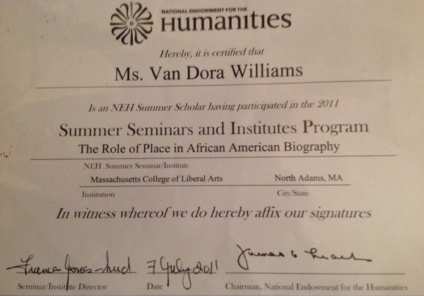 Description of academic work